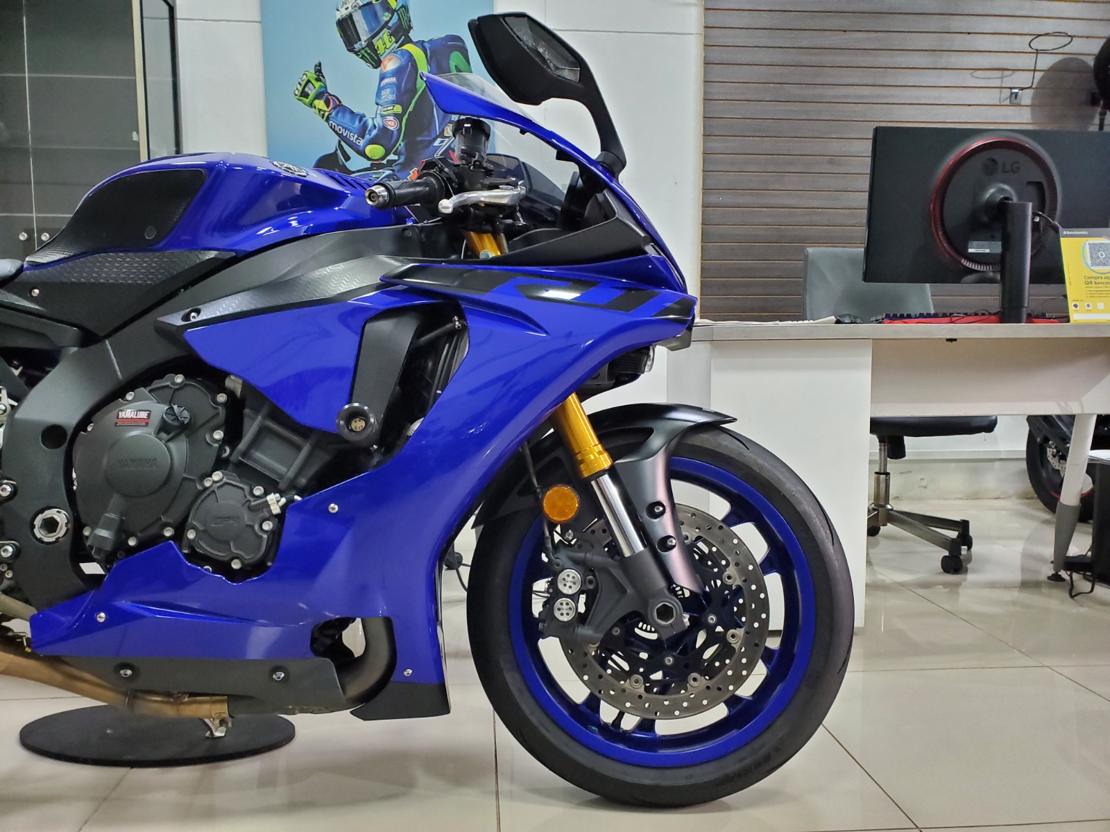 Yamaha YZF R1 Azul Como Nueva 2018