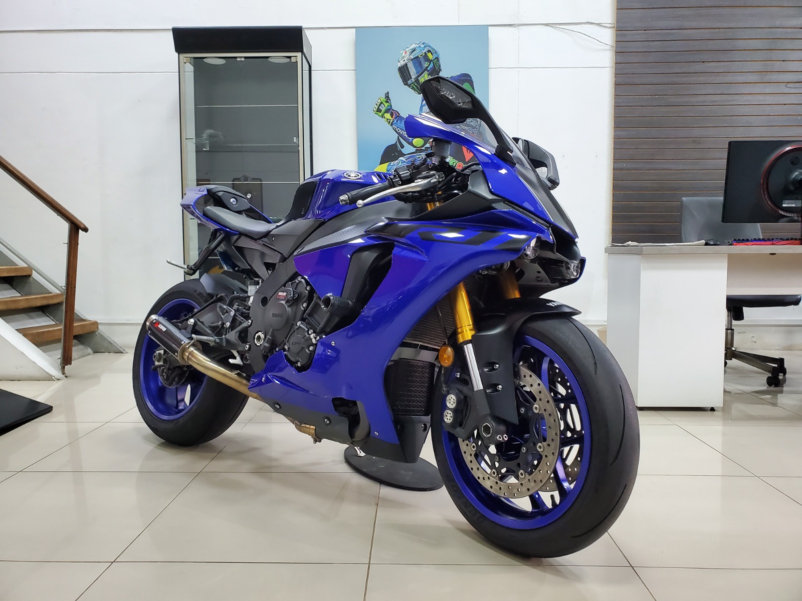 Yamaha YZF R1 Azul Como Nueva 2018